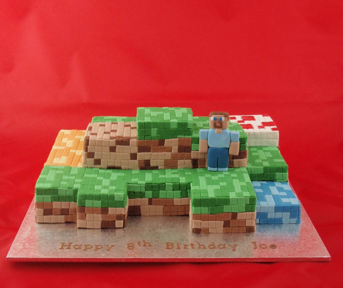 Minecraft Landscape - Sugarlily Cakes