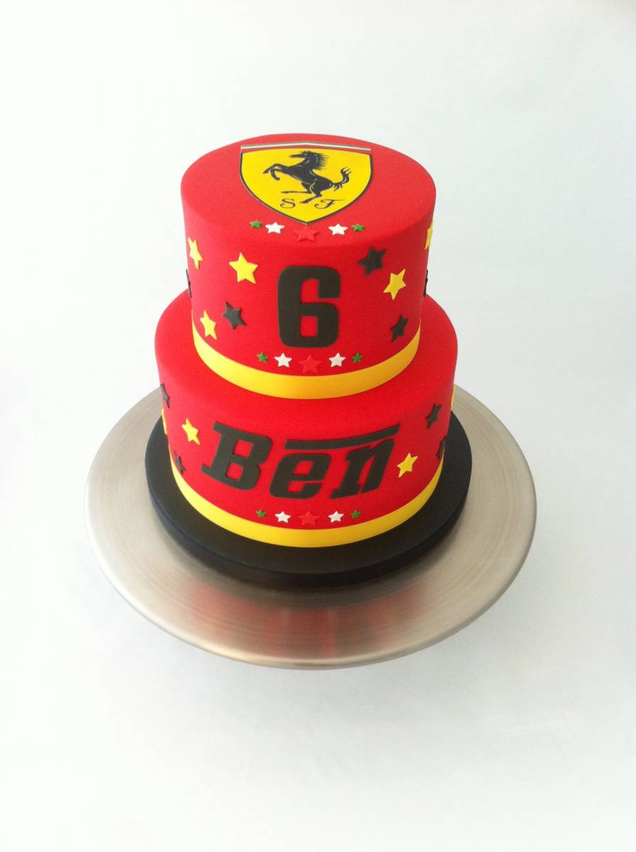Ferrari Cake - Sugarlily Cakes